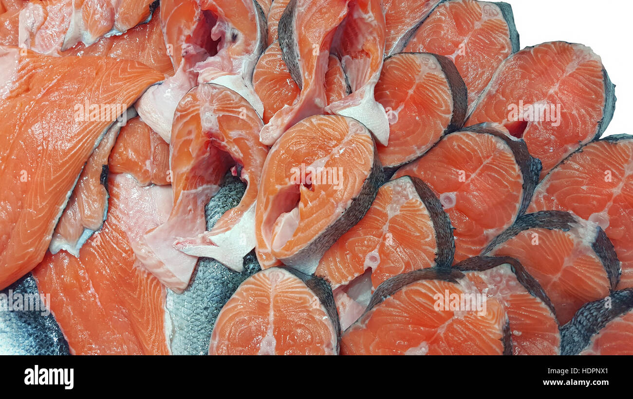 red salmon fish texture Stock Photo - Alamy