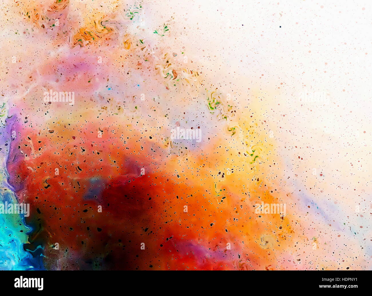 Cosmic space and stars, color cosmic abstract background. Fire effect ...