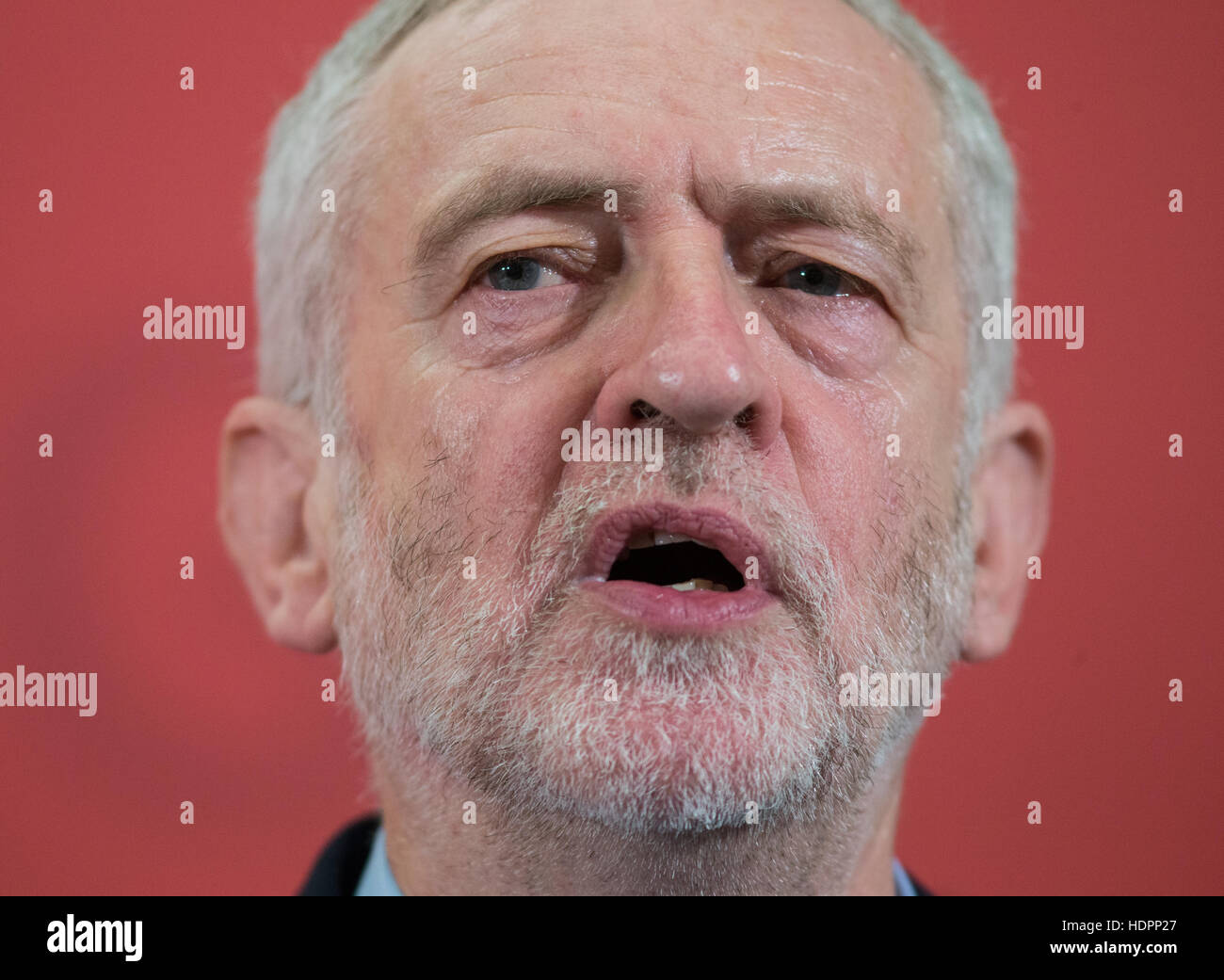 Labour leader,Jeremy Corbyn,talks at a conference on Human Rights Stock ...
