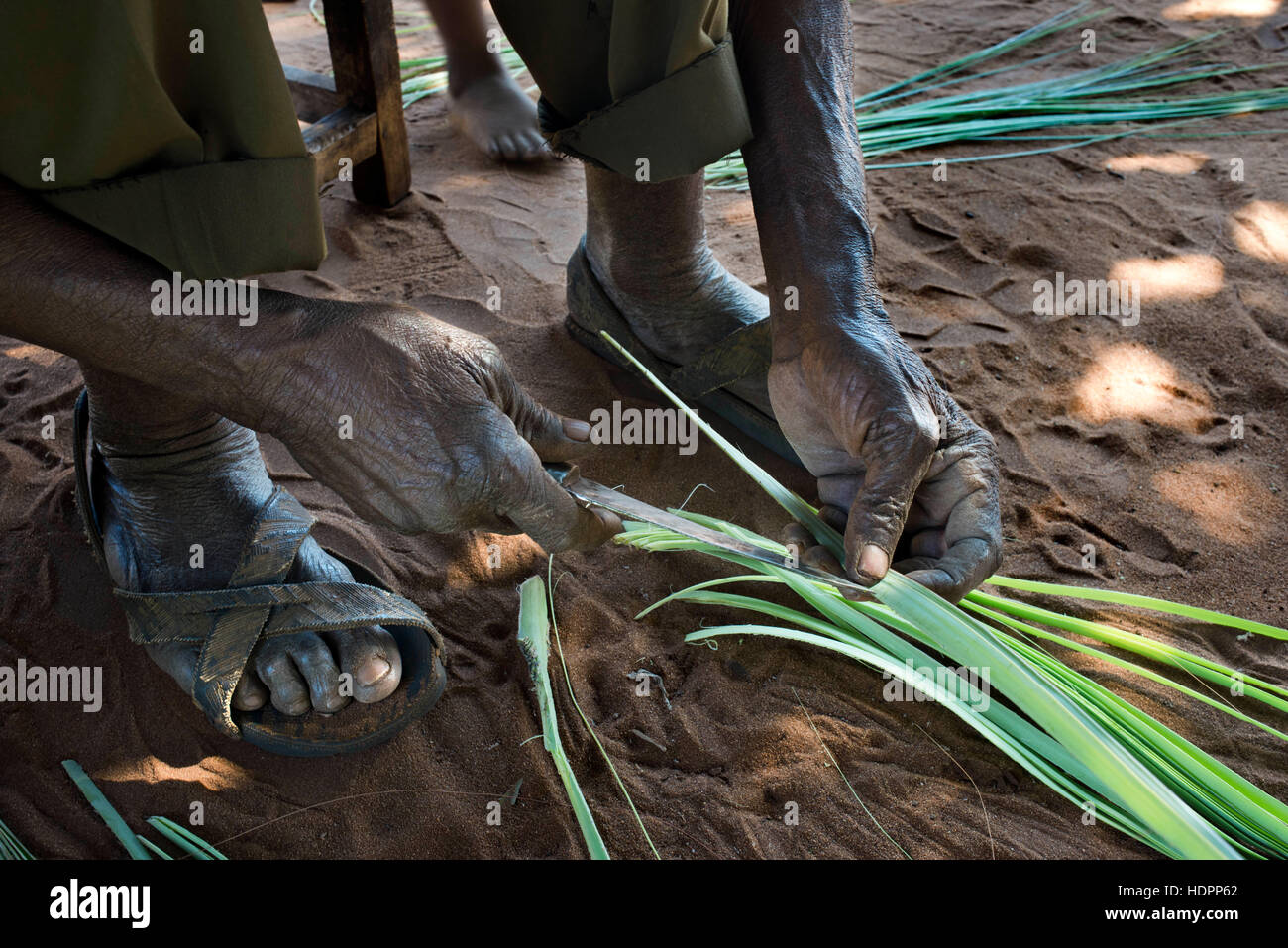 Crafts made in Mukuni Village. Mukuni Village is a Royal village which ...