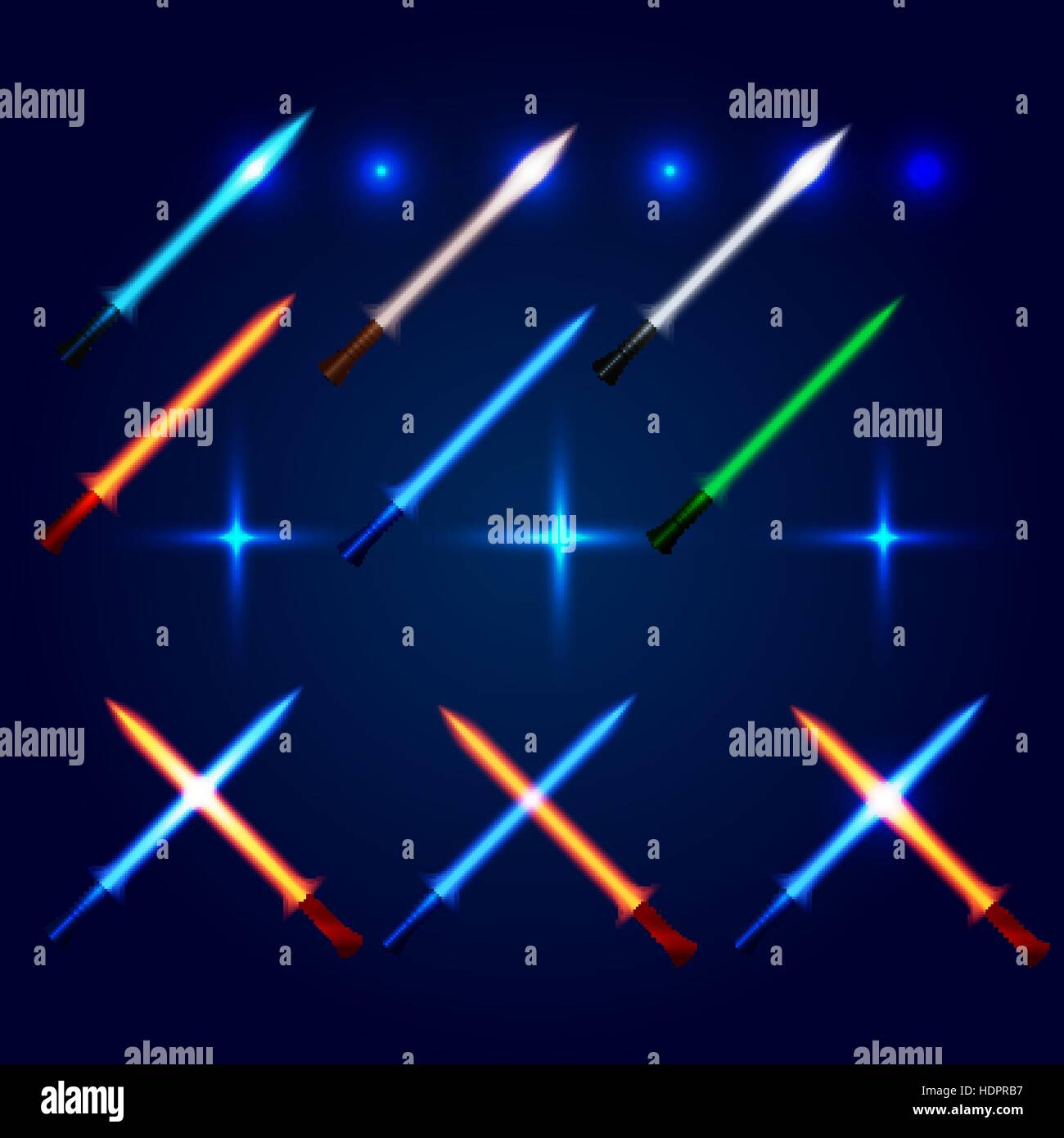 Crossed swords logo hi-res stock photography and images - Alamy