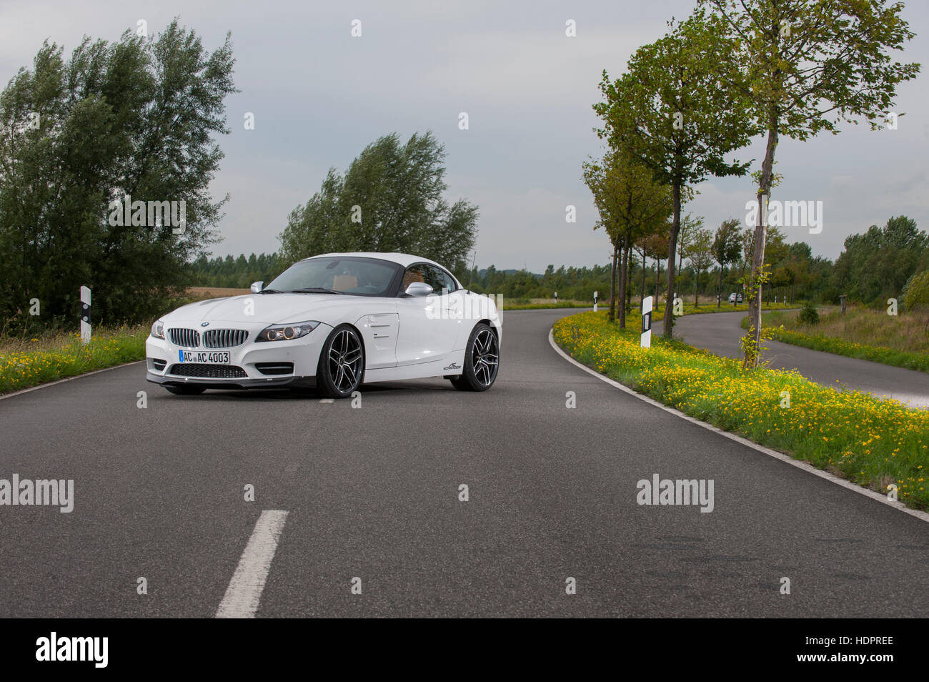 2010 AC Schnitzer BMW Z4M roadster sports car Stock Photo - Alamy
