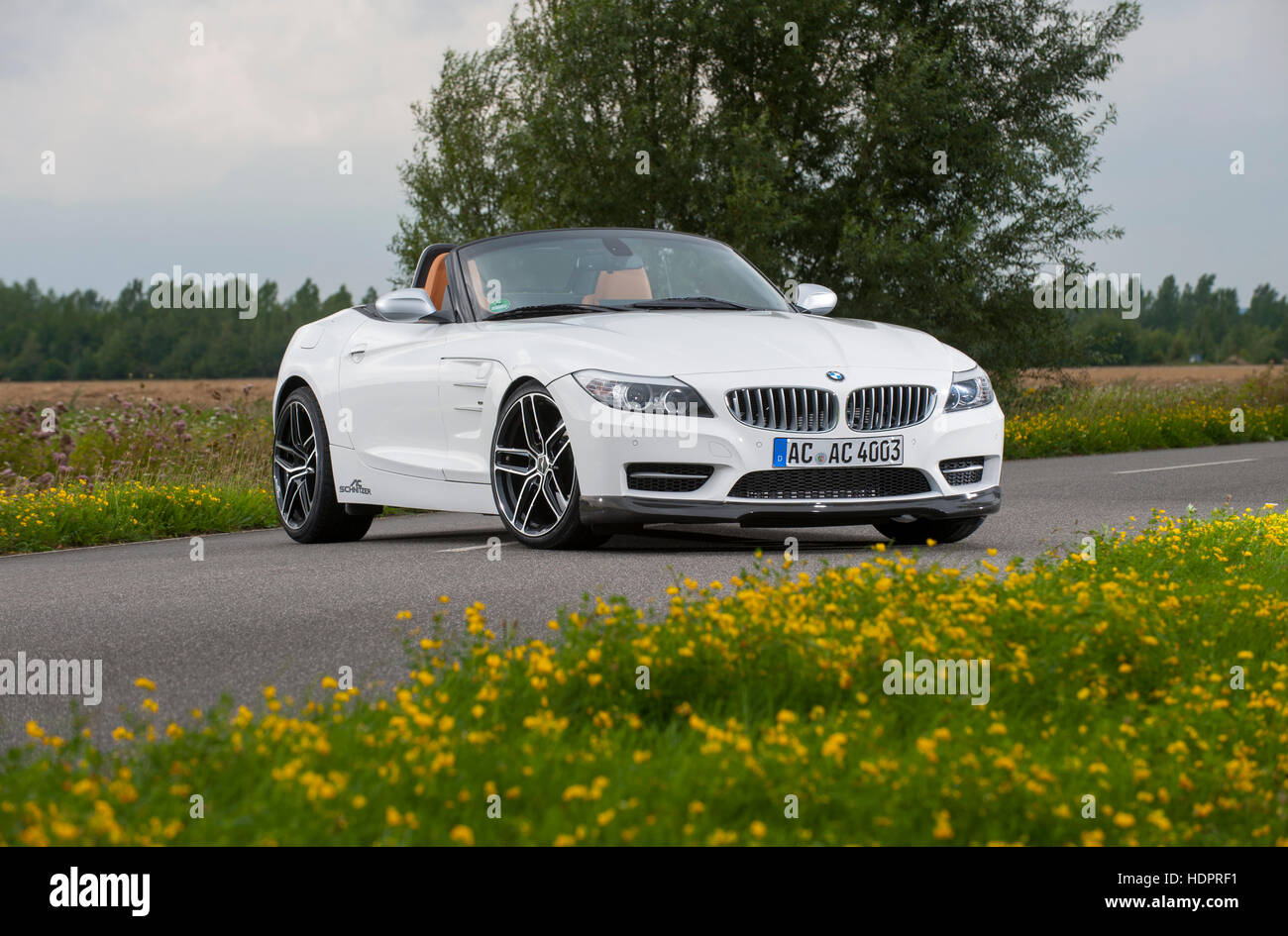 2010 AC Schnitzer BMW Z4M roadster sports car Stock Photo - Alamy