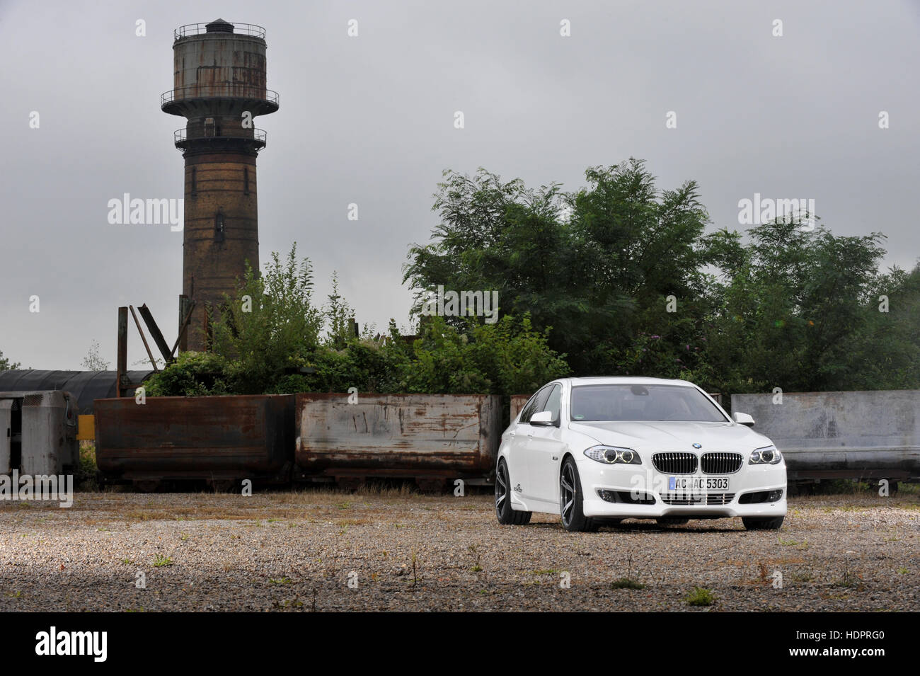 2010 AC Schnitzer BMW F10 luxury sedan saloon car Stock Photo - Alamy