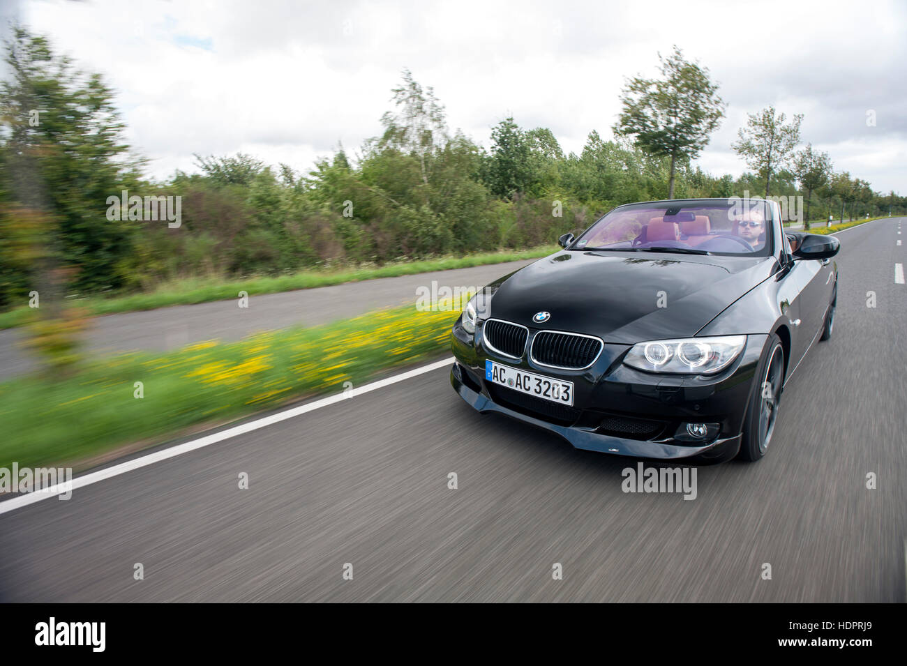 2010 AC Schnitzer E90 (E93) BMW 3 Series convertible car Stock Photo ...