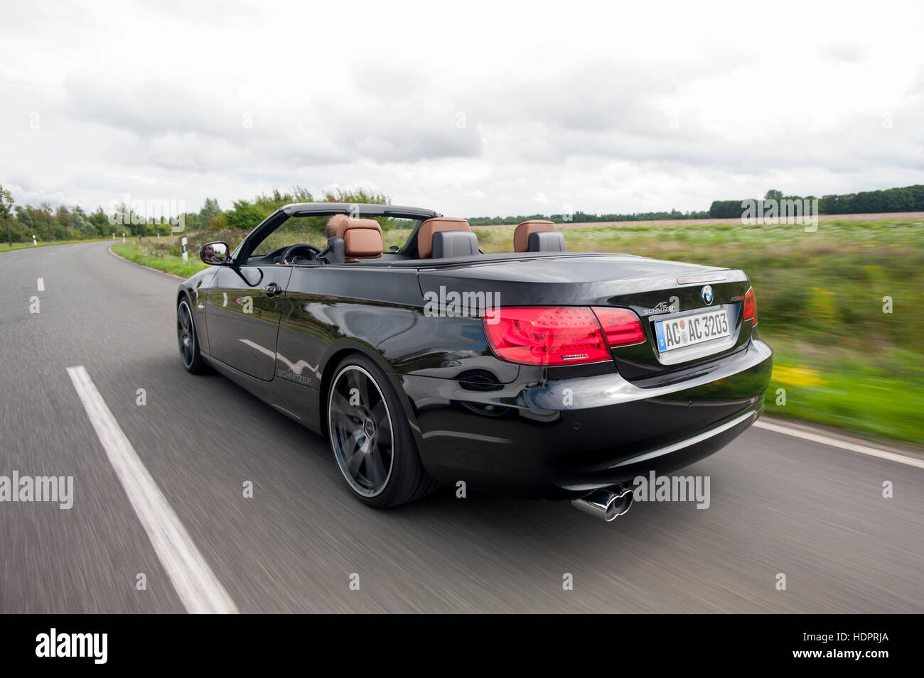 2010 AC Schnitzer E90 (E93) BMW 3 Series convertible car Stock Photo ...