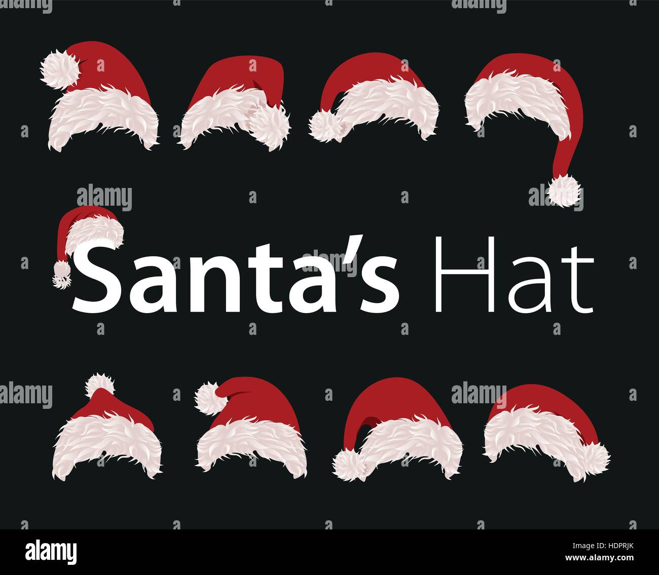 Winter present illustration vector Stock Vector Images - Alamy