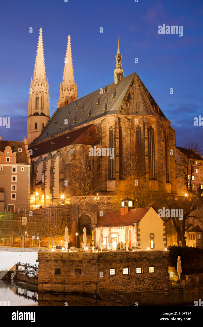 Goerlitz city at night Stock Photo - Alamy
