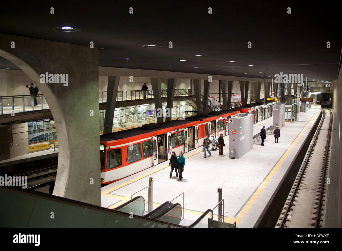 Metro station cologne germany hi-res stock photography and images - Alamy