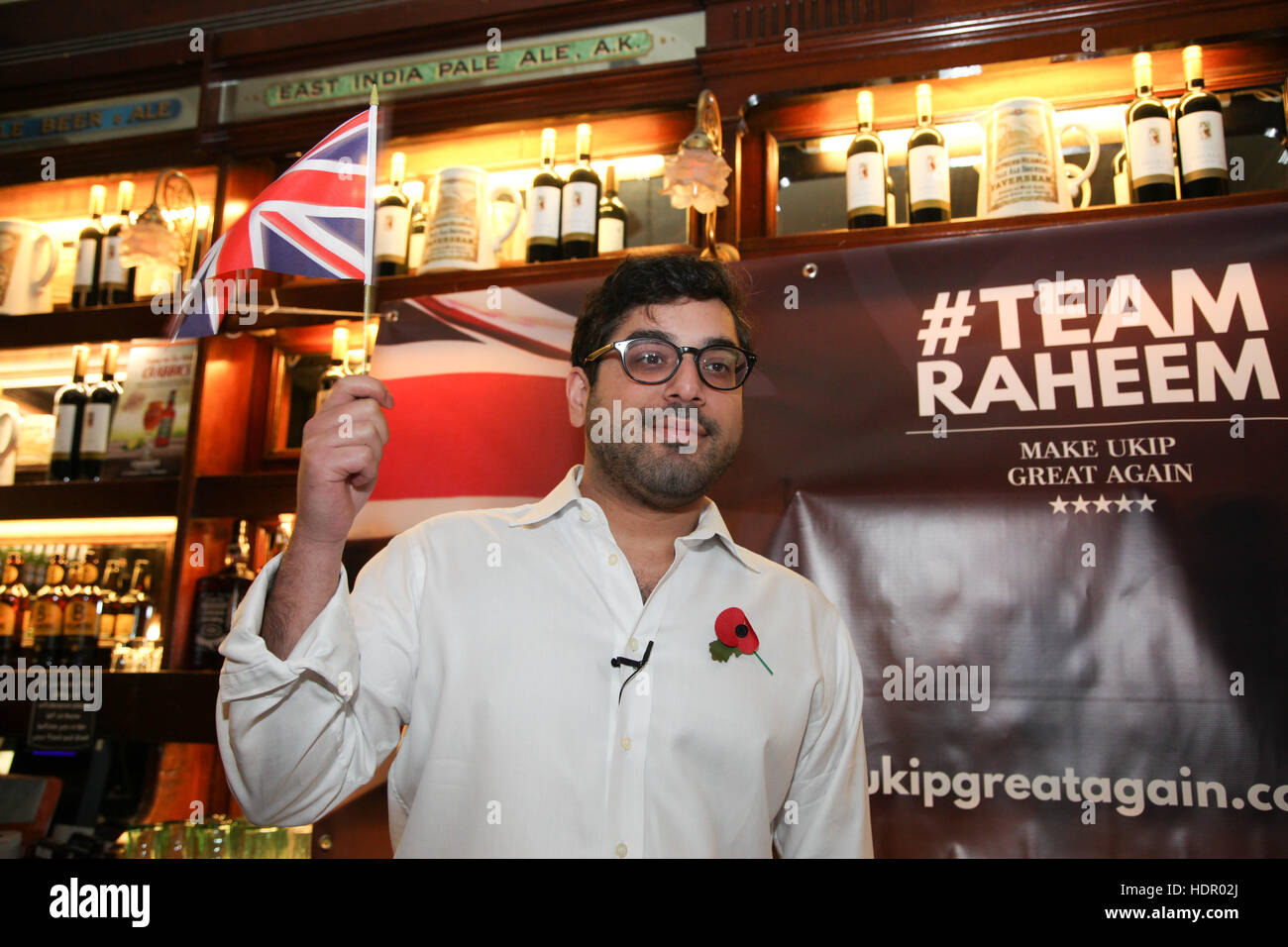 Raheem Kassam launches his bid to be the next leader of the UKIP party ...
