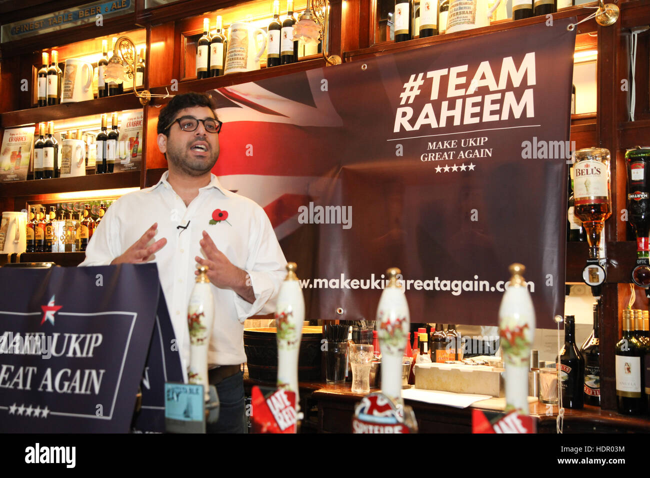 Raheem Kassam launches his bid to be the next leader of the UKIP party ...