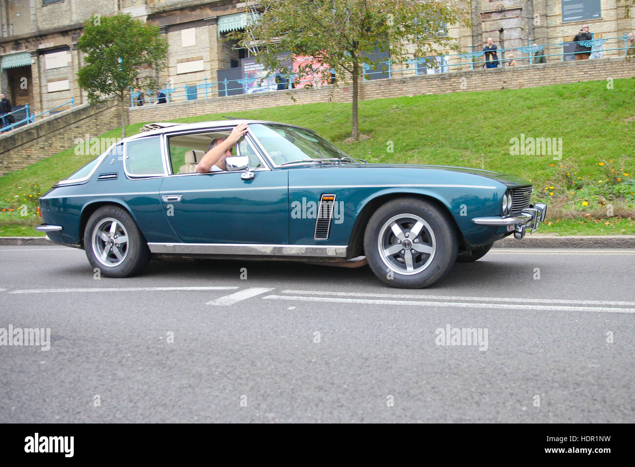Classic and Sports Cars paraded on the streets of Alexandra Palace ...
