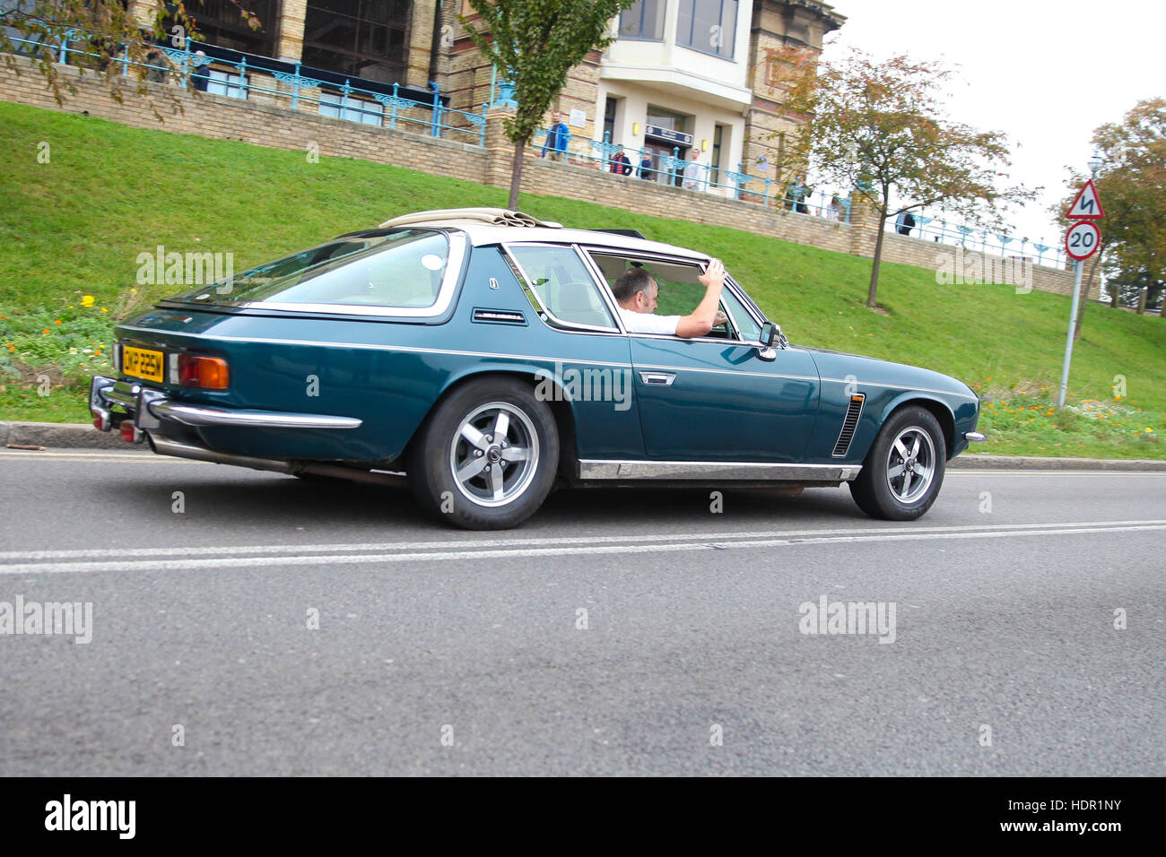 Classic and Sports Cars paraded on the streets of Alexandra Palace ...
