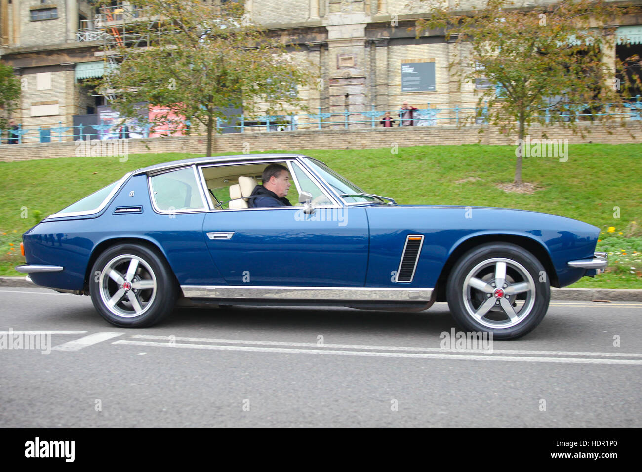 Classic and Sports Cars paraded on the streets of Alexandra Palace ...