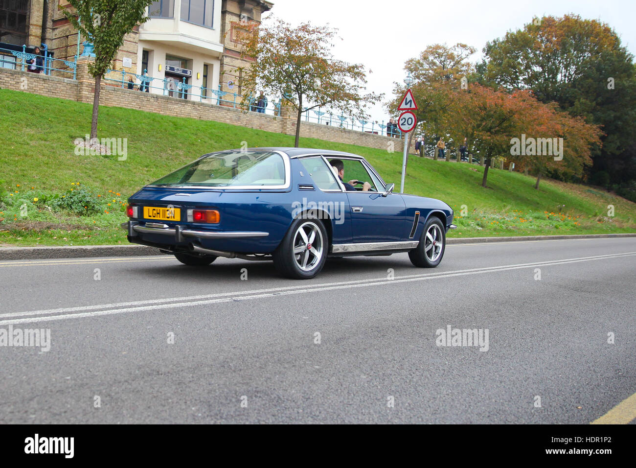 Classic and Sports Cars paraded on the streets of Alexandra Palace ...