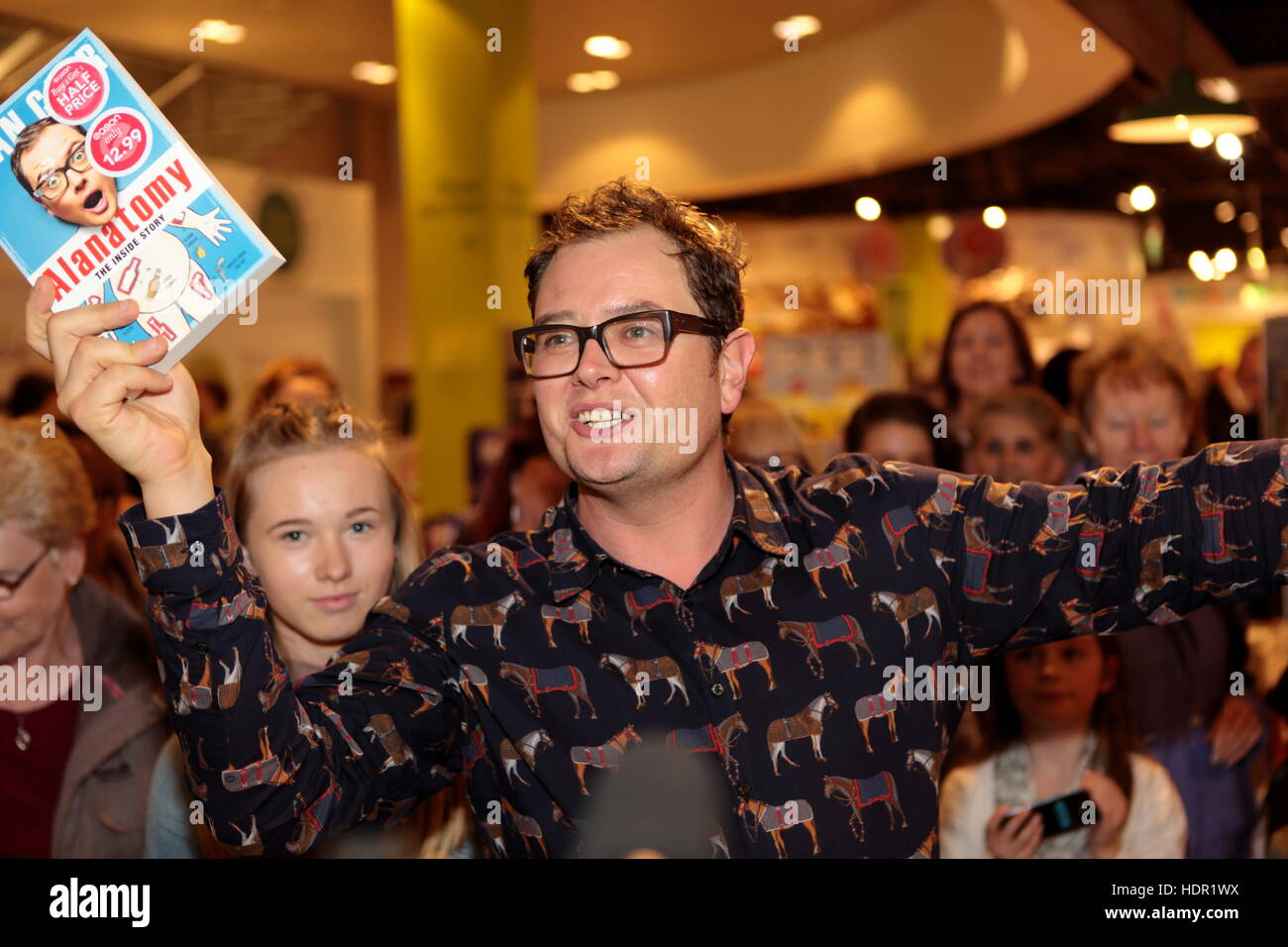 Alan Carr signs copies of his book 'Alanatomy' at Easons O'Connell ...