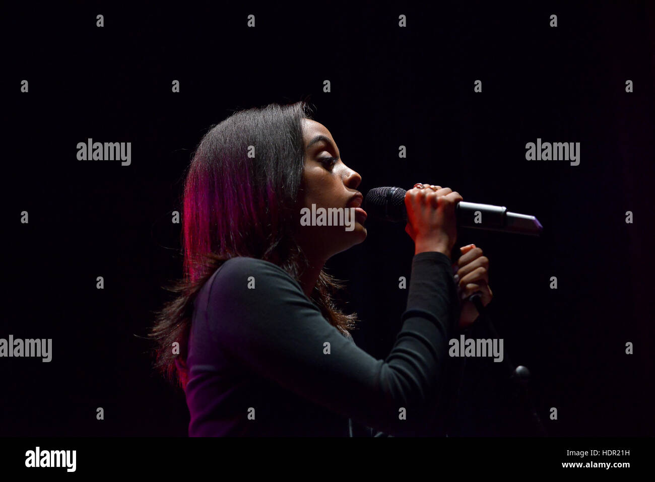 Ruth B performs on stage during the Know-It-All Tour Part II at ...