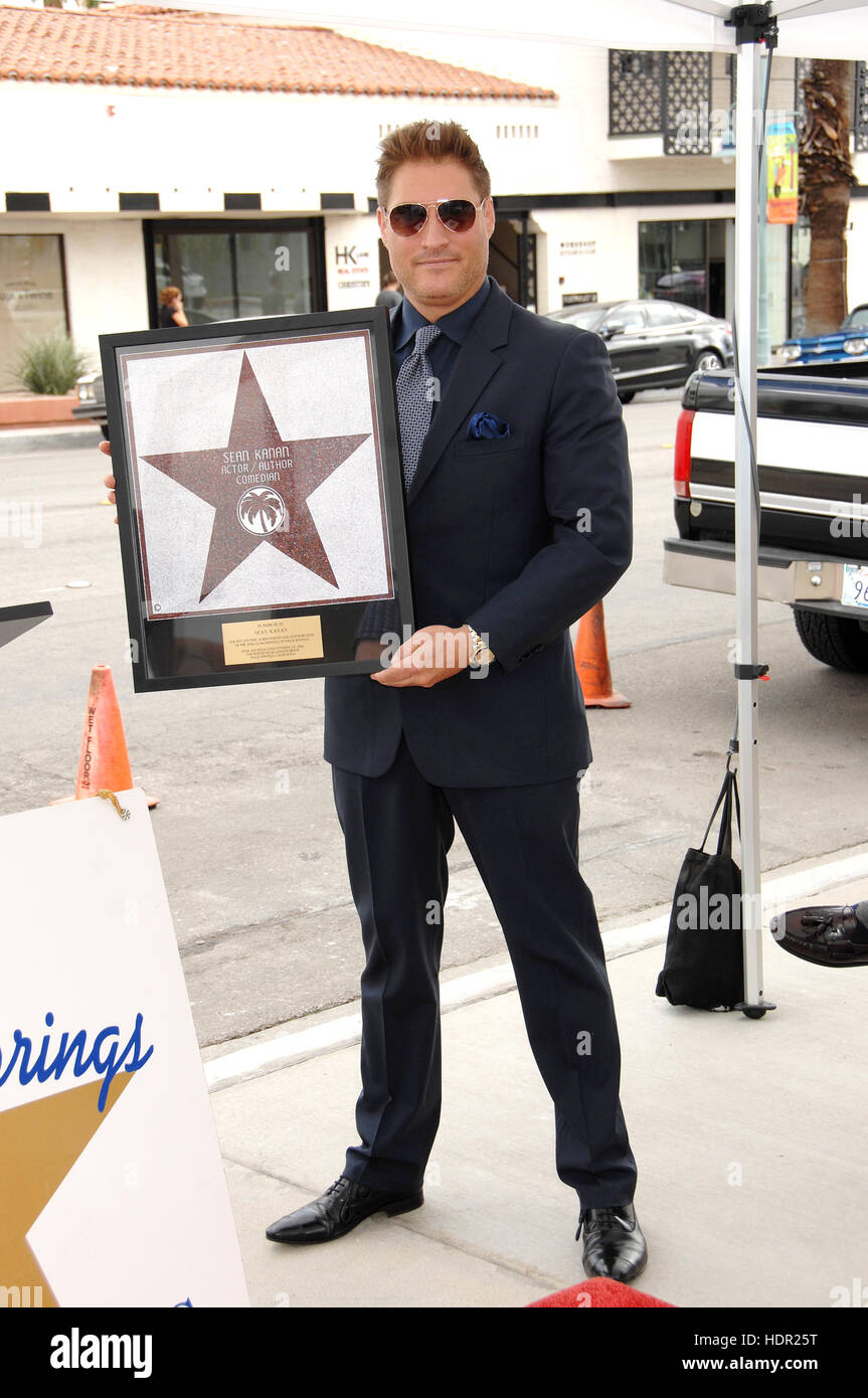 Sean Kanan gets honored with a Palm Springs Star Featuring: Sean Kanan ...