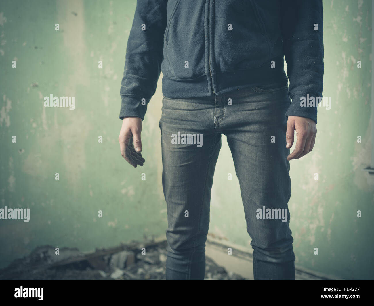 A mysterious and scary looking and slightly spooky looking person is ...