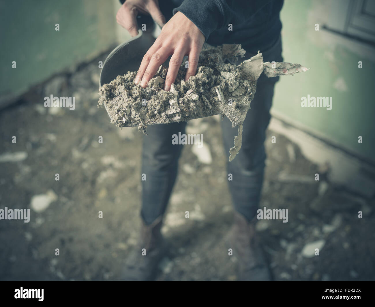 Rubble hand hi-res stock photography and images - Alamy