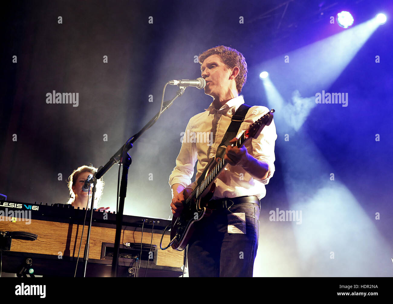 Field Music Performing at Manchester O2 Ritz Featuring: Field Music ...