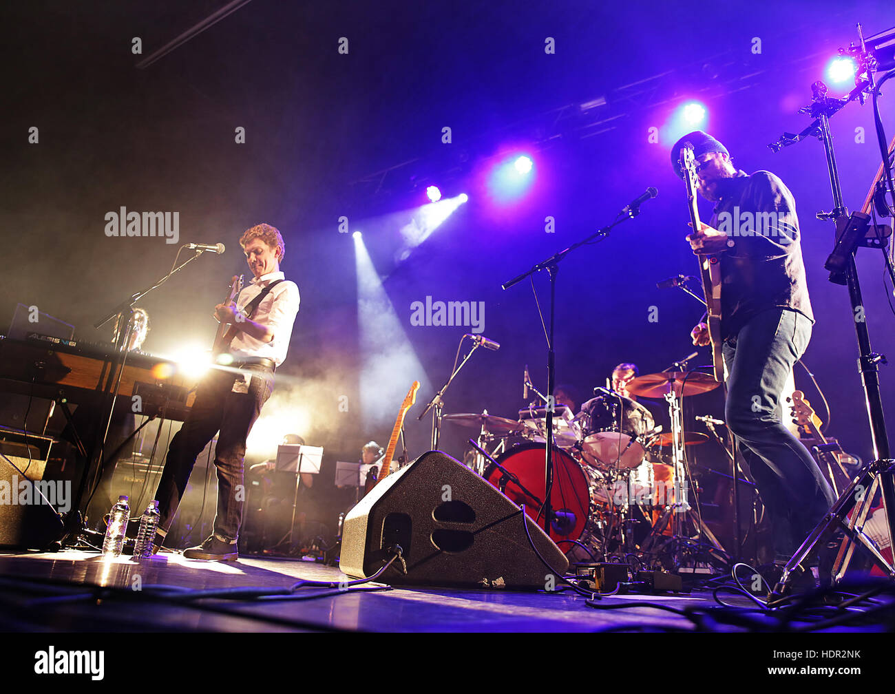 Field Music Performing at Manchester O2 Ritz Featuring: Field Music ...