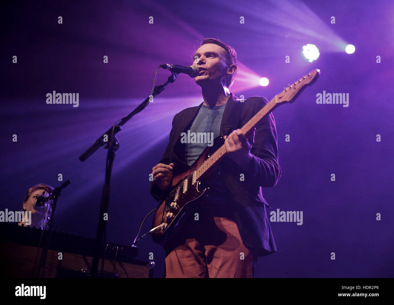 Field Music Performing at Manchester O2 Ritz Featuring: Field Music ...