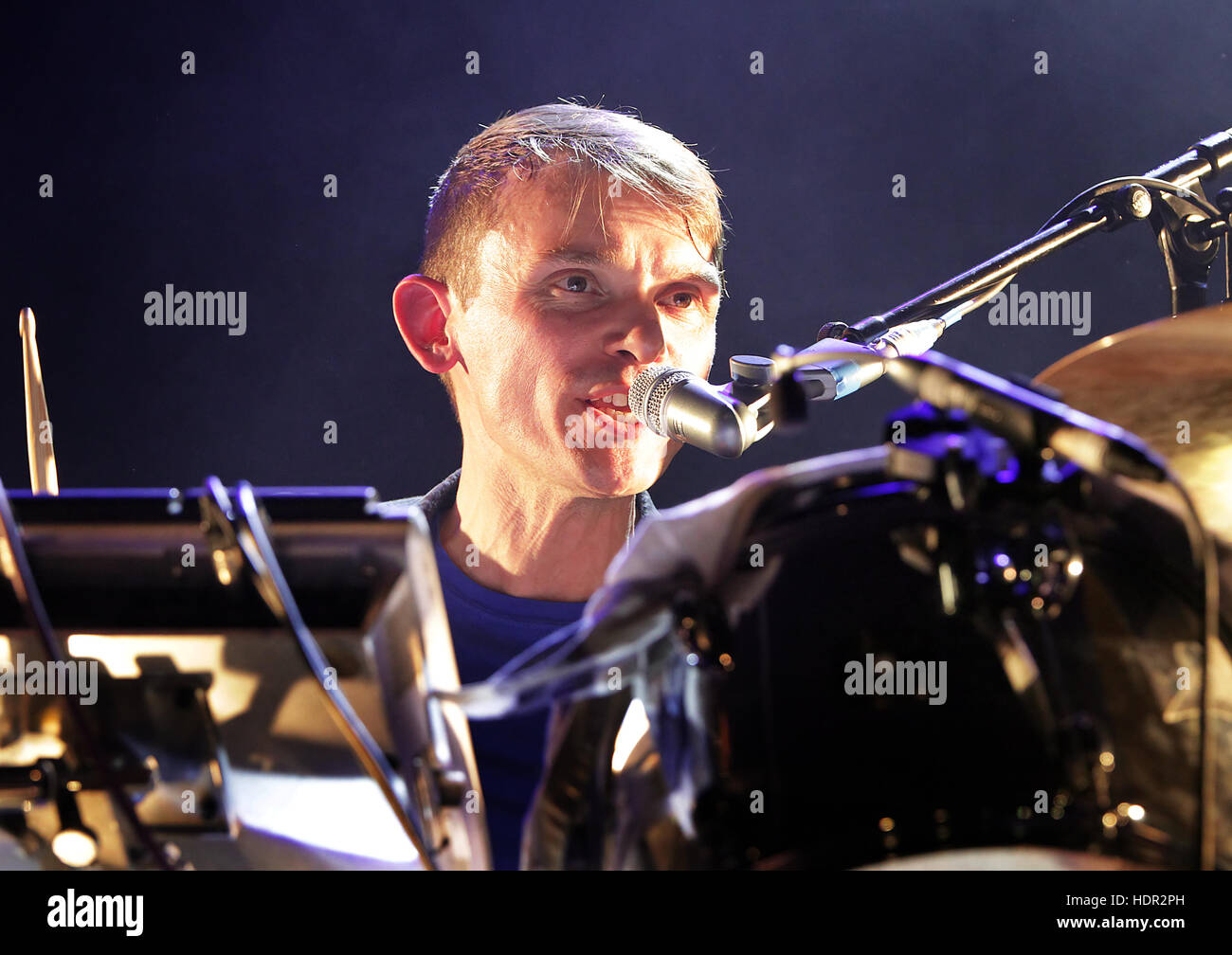 Field Music Performing at Manchester O2 Ritz Featuring: Field Music ...