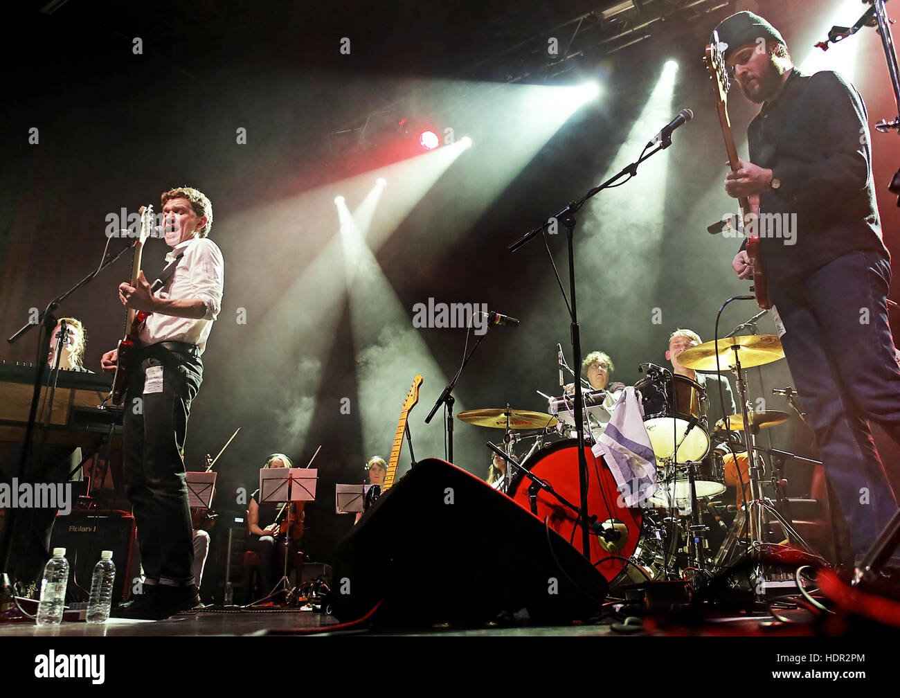 Field Music Performing at Manchester O2 Ritz Featuring: Field Music ...