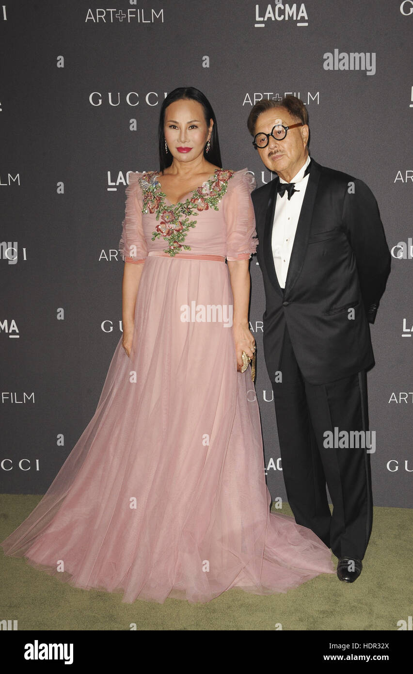 The 2016 LACMA Art + Film Gala Featuring: Eva Chow, Michael Chow Where ...