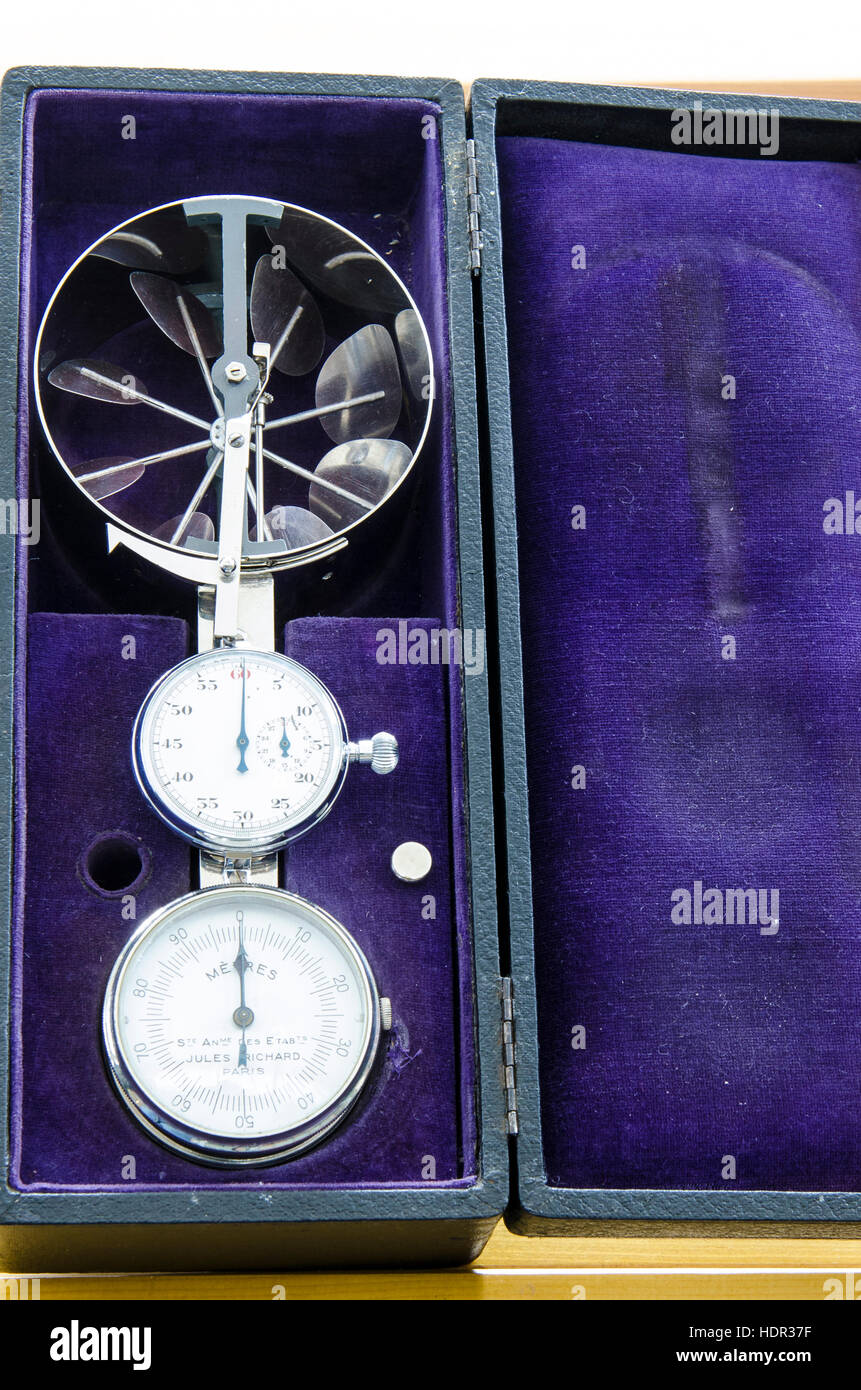 Wind speed instrument hi-res stock photography and images - Alamy