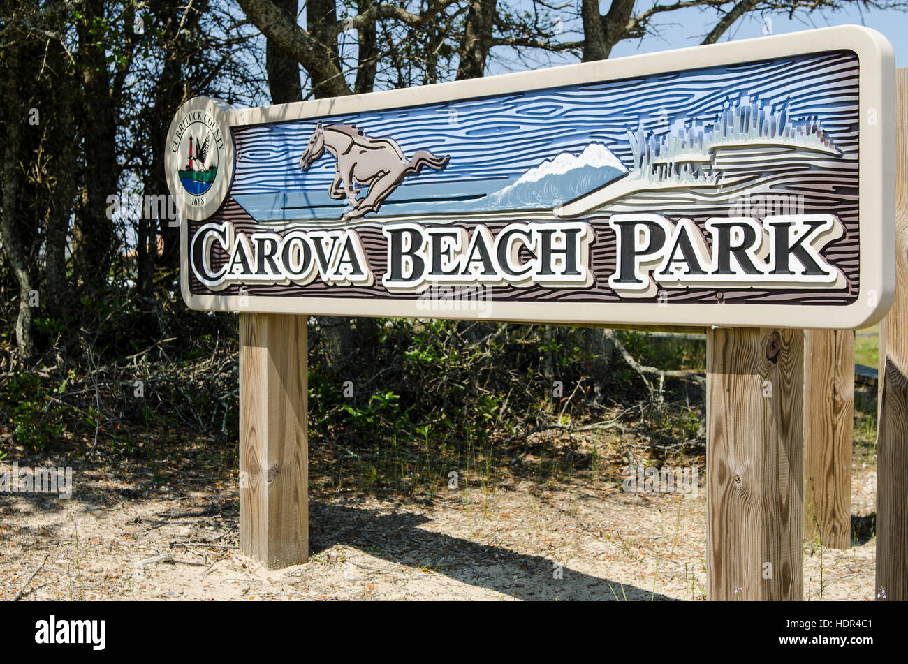 Currituck National Wildlife Refuge, Carova Beach Park , Outer Banks ...
