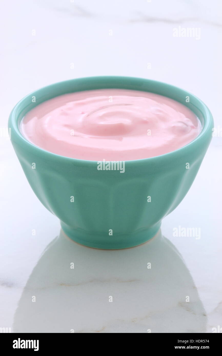 Delicious french custard-style yogurt with all the fruit mixed inside ...