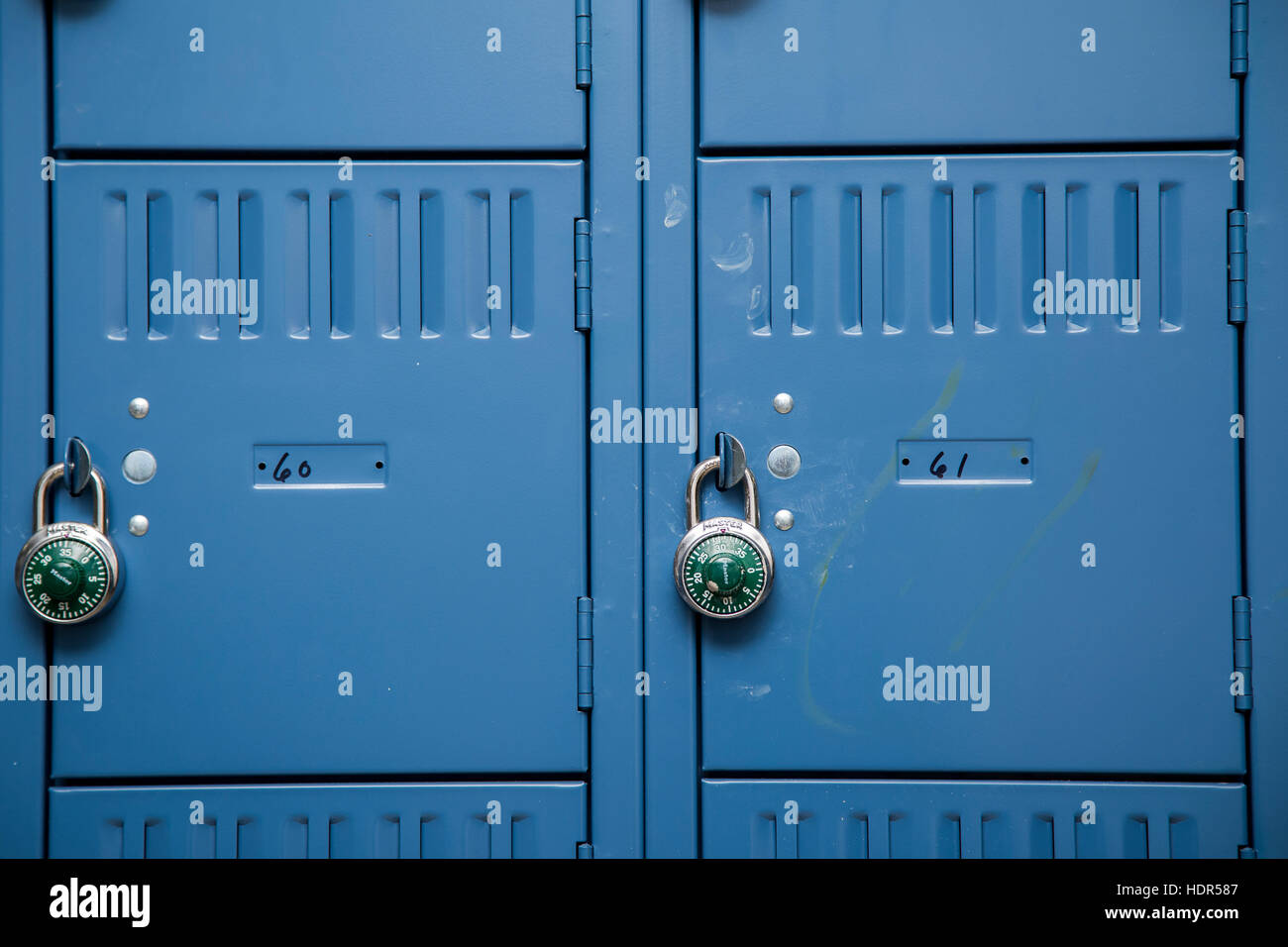 Blue school hi-res stock photography and images - Alamy