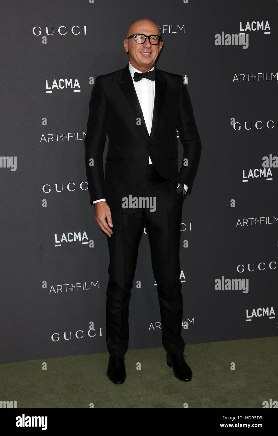 Marco Perego attending the 2016 LACMA Art + Film Gala honoring Robert ...