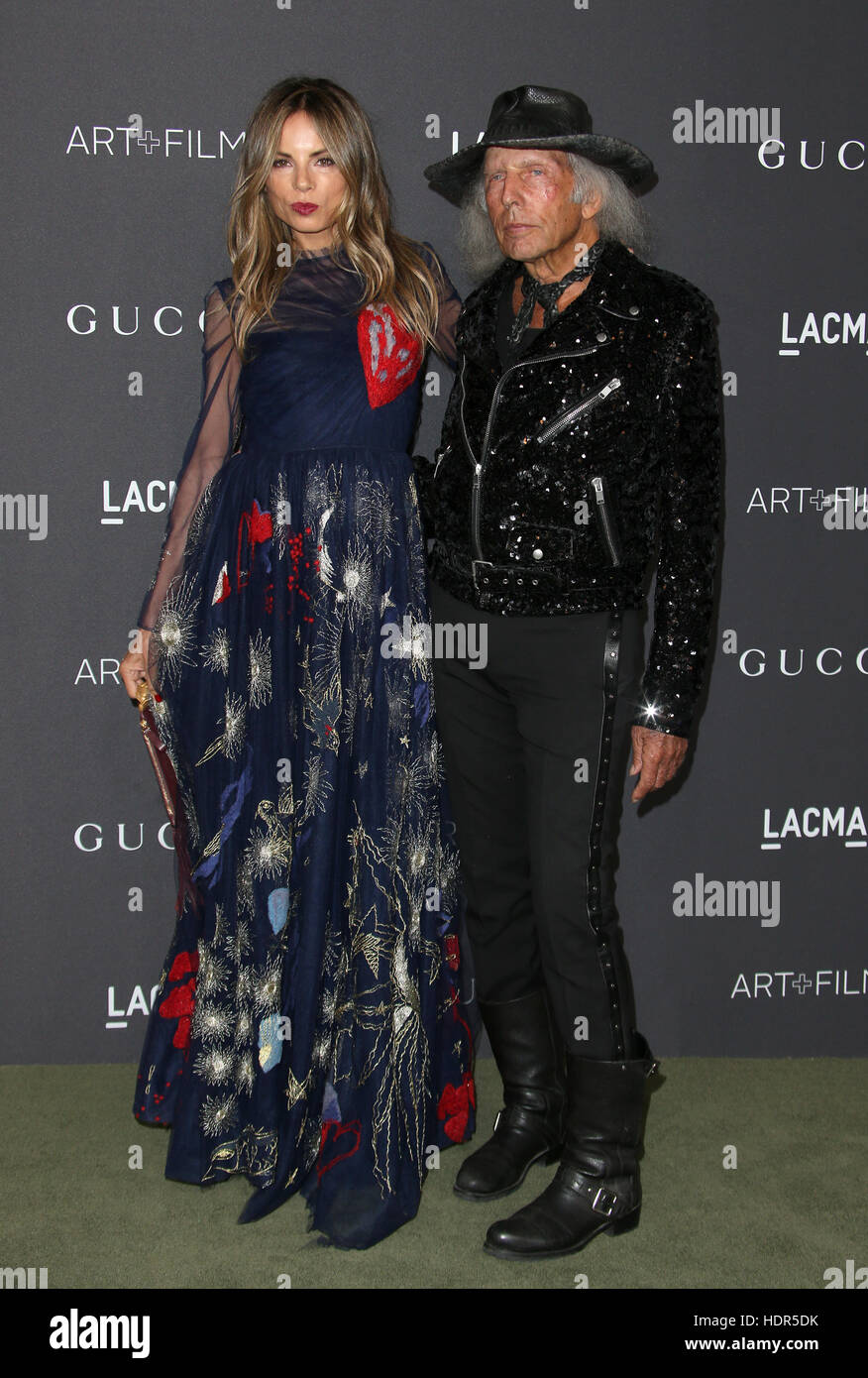 Erica Pelosini and James Goldstein attending the 2016 LACMA Art + Film ...