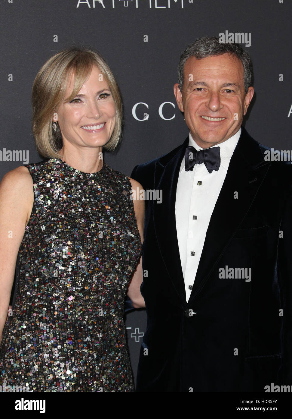 Willow Bay and Bob Iger attending the 2016 LACMA Art + Film Gala ...