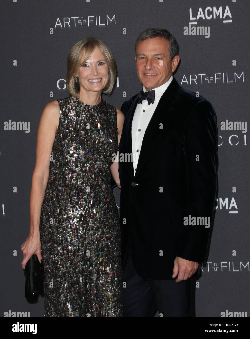Willow Bay and Bob Iger attending the 2016 LACMA Art + Film Gala ...