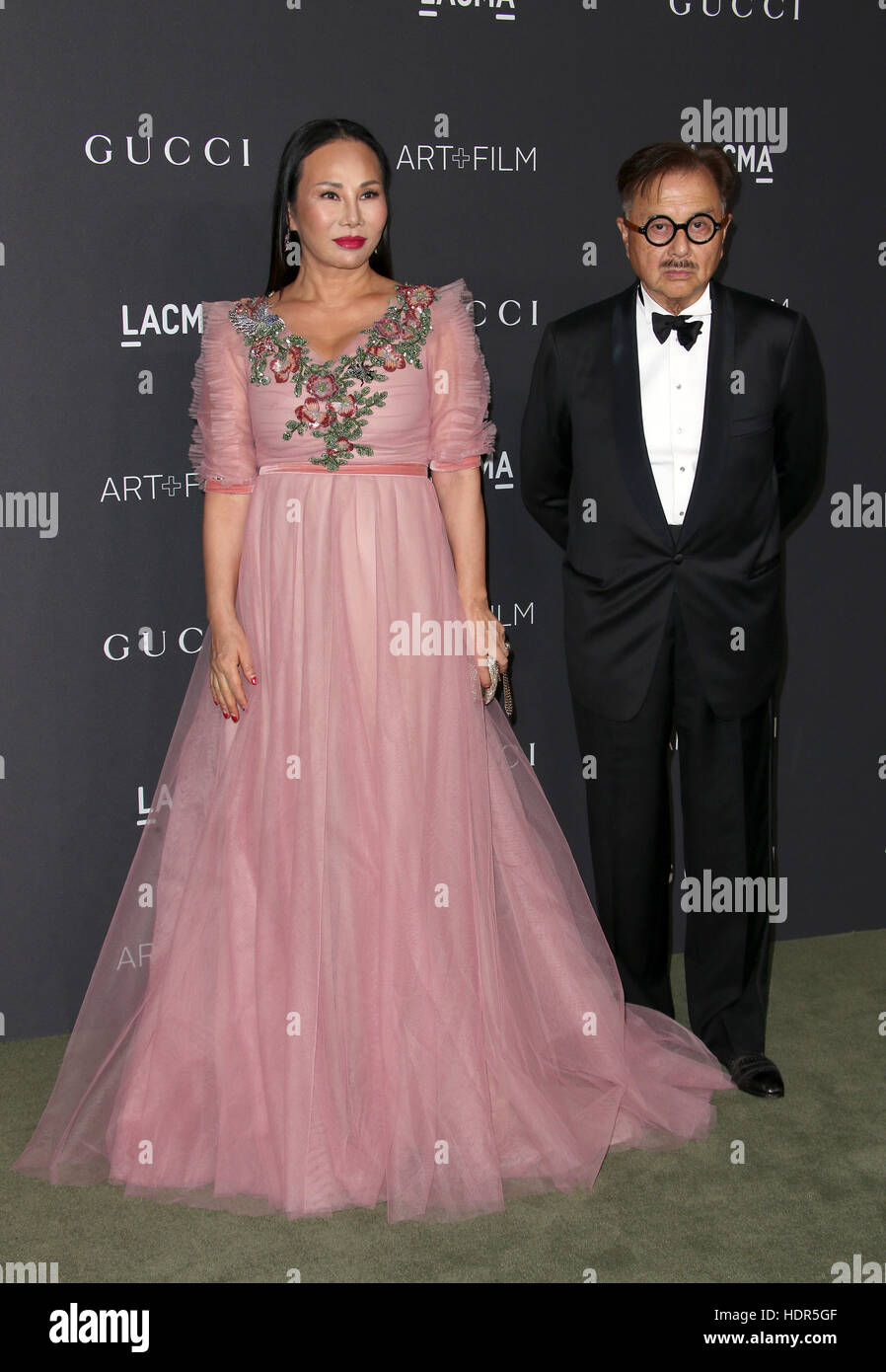 Eva Chow and Michael Chow attending the 2016 LACMA Art + Film Gala honoring Robert Irwin and ...
