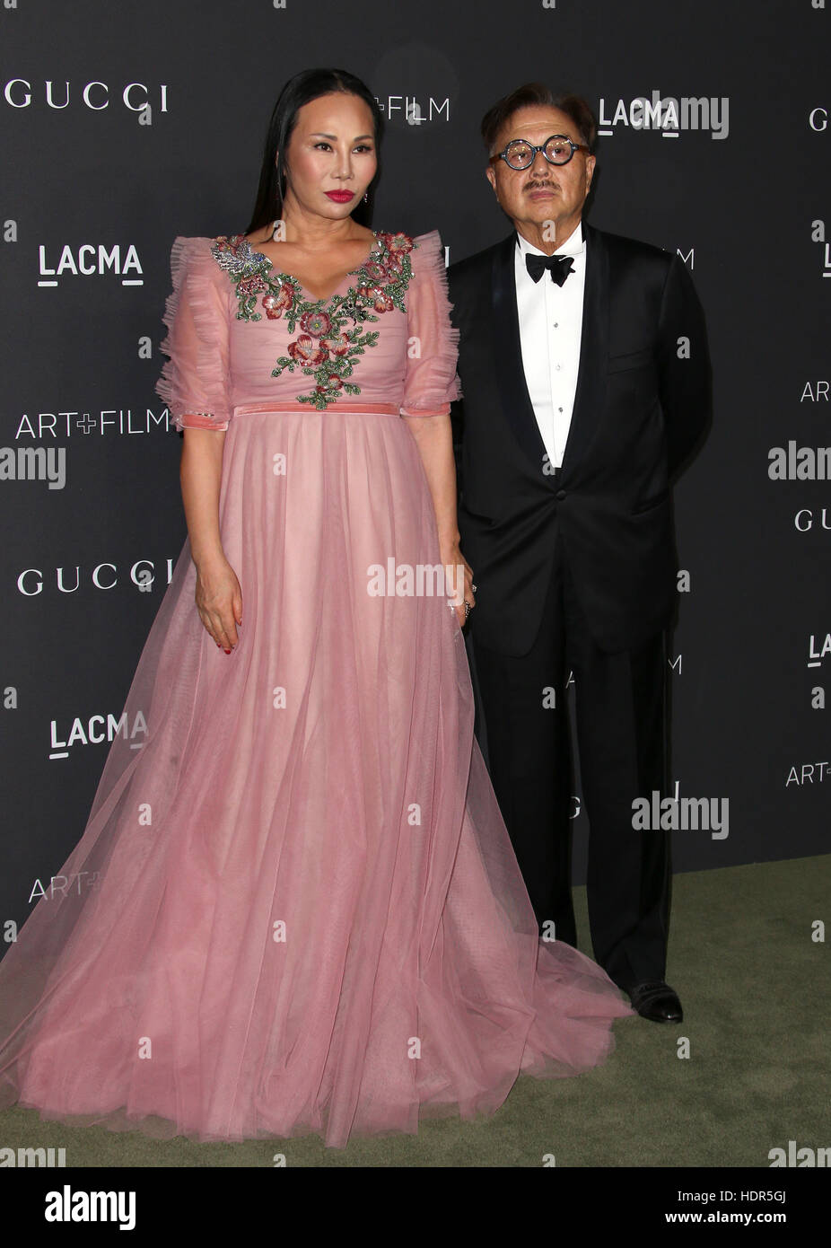 Eva Chow and Michael Chow attending the 2016 LACMA Art + Film Gala ...
