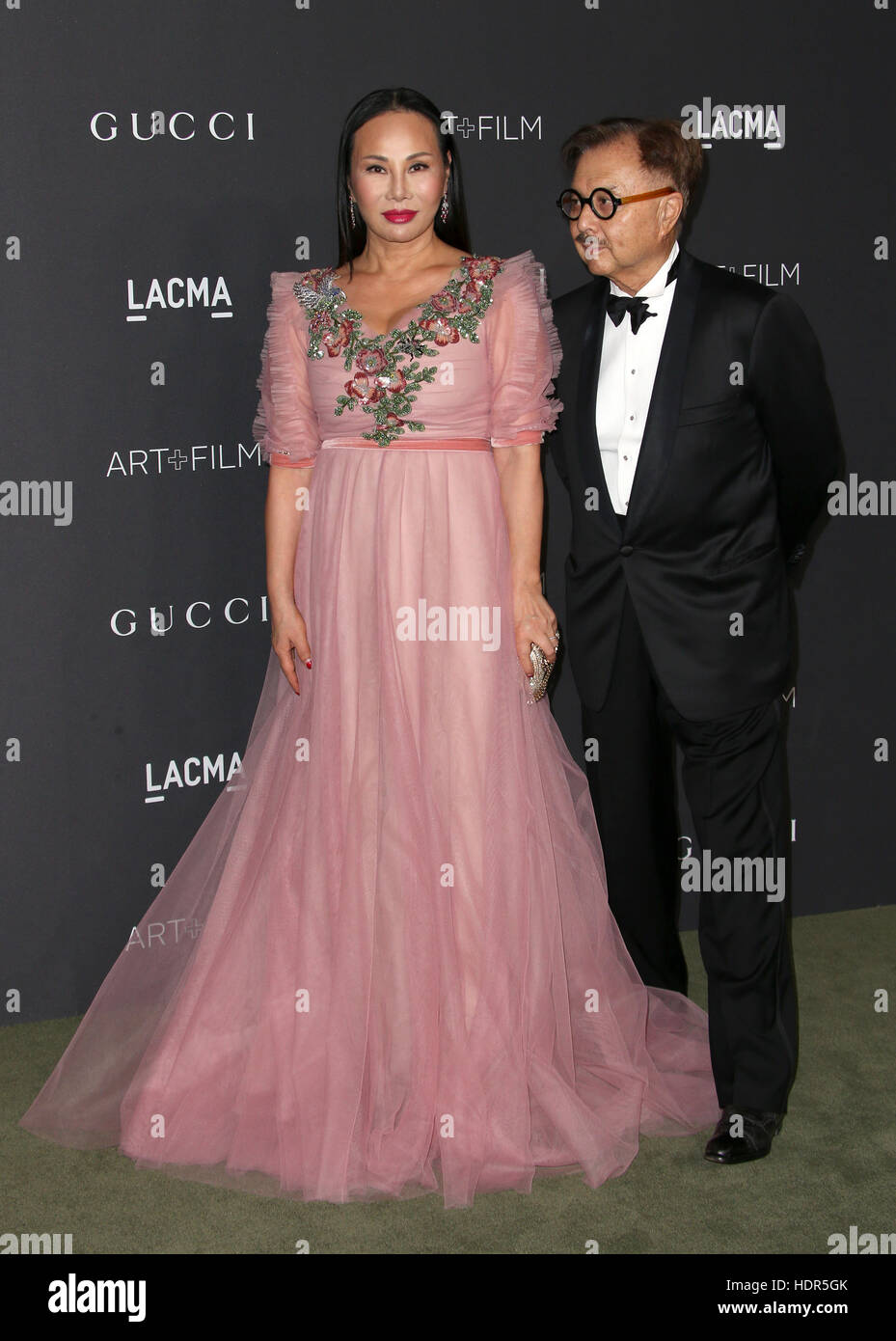 Eva Chow and Michael Chow attending the 2016 LACMA Art + Film Gala ...