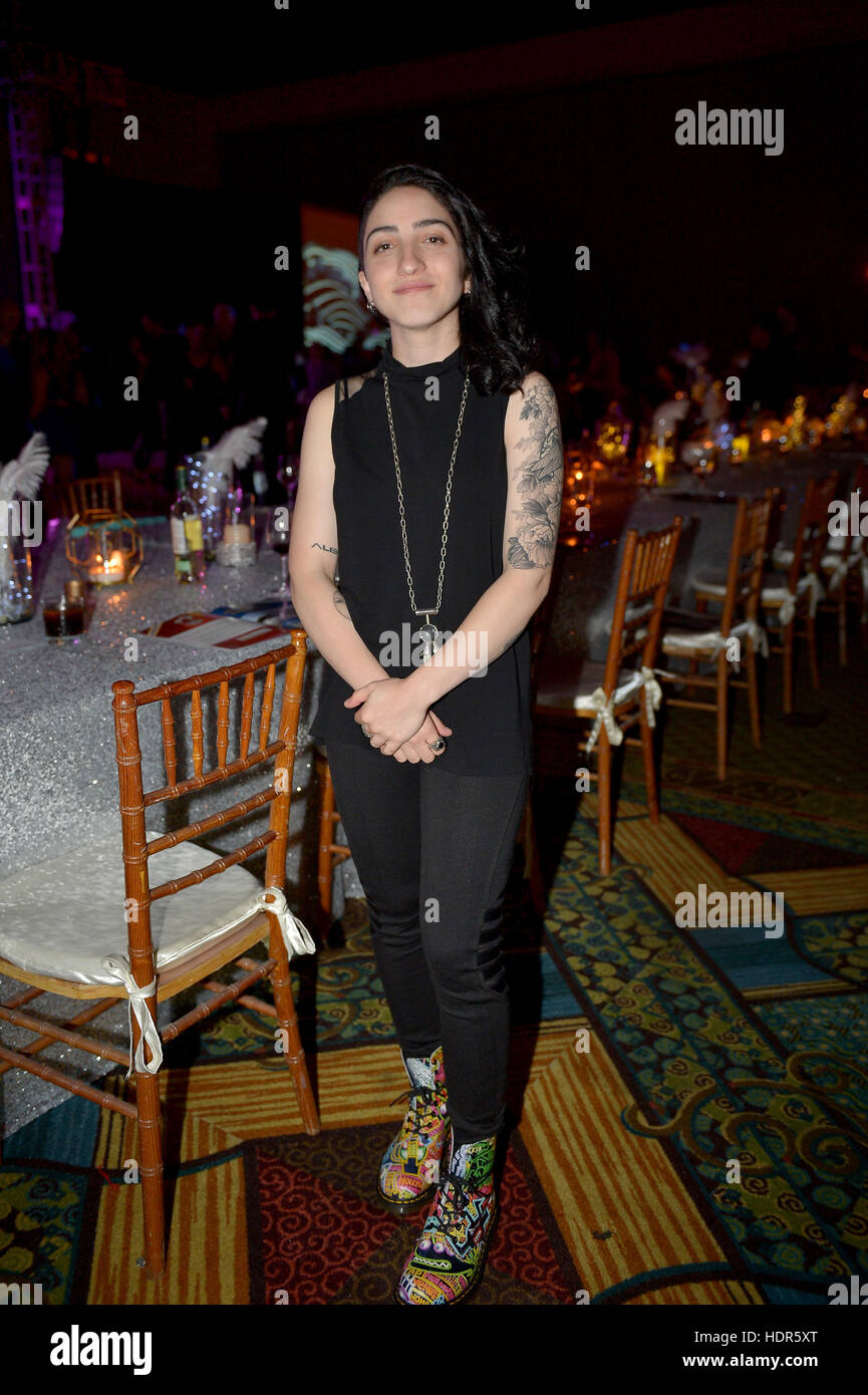 Emily Estefan attending the 16th Annual Footy's Bubbles and Bones Gala ...
