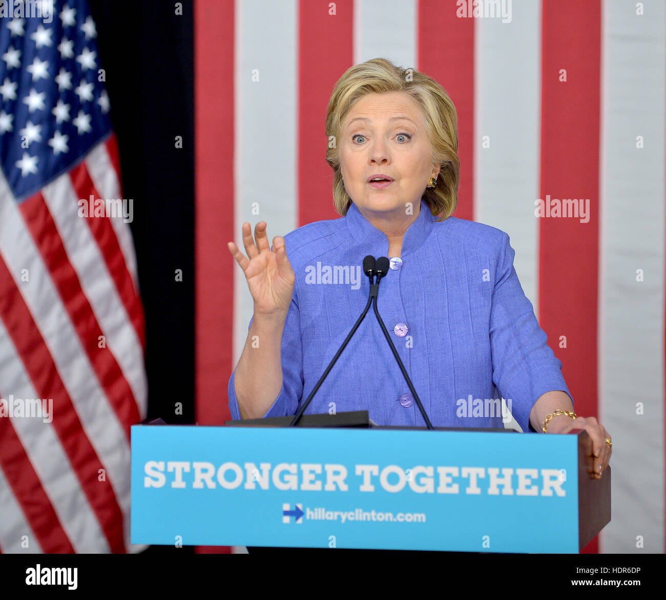 Democratic presidential nominee former Secretary of State Hillary ...