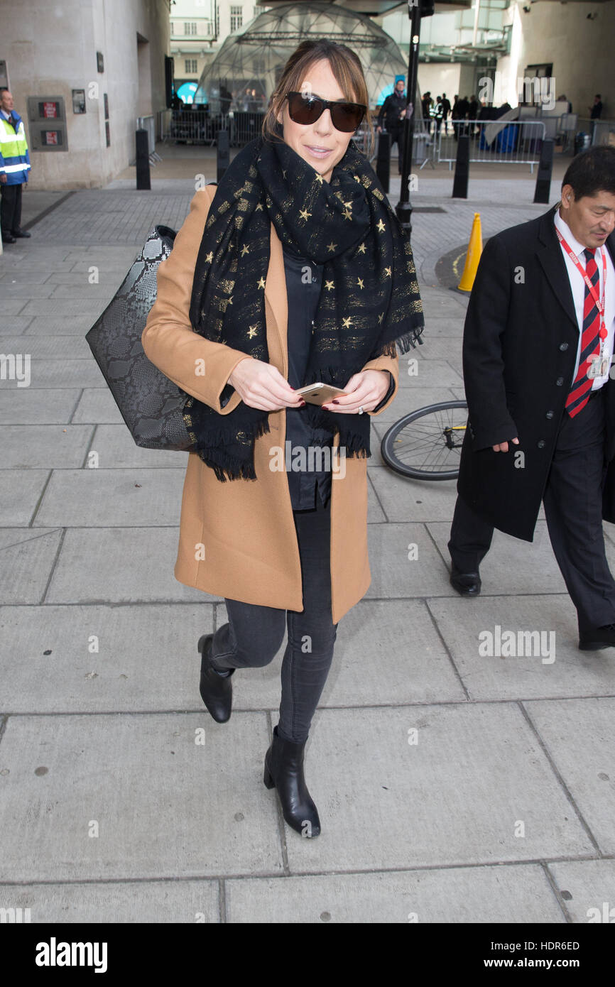 Alex Jones pictured arriving at the BBC One Show Studios Featuring ...