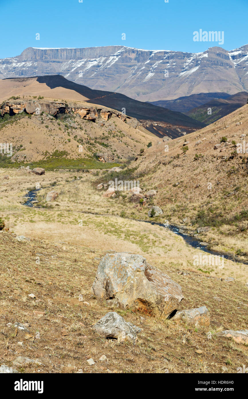blur in south africa valley of desolation dirty road rock tree and sky ...
