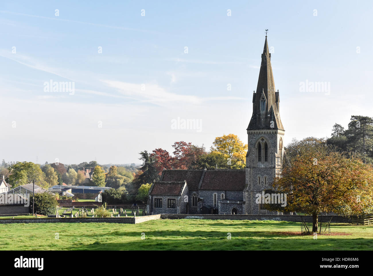 St Mark's Church, Englefield, Berkshire which is to be the wedding ...