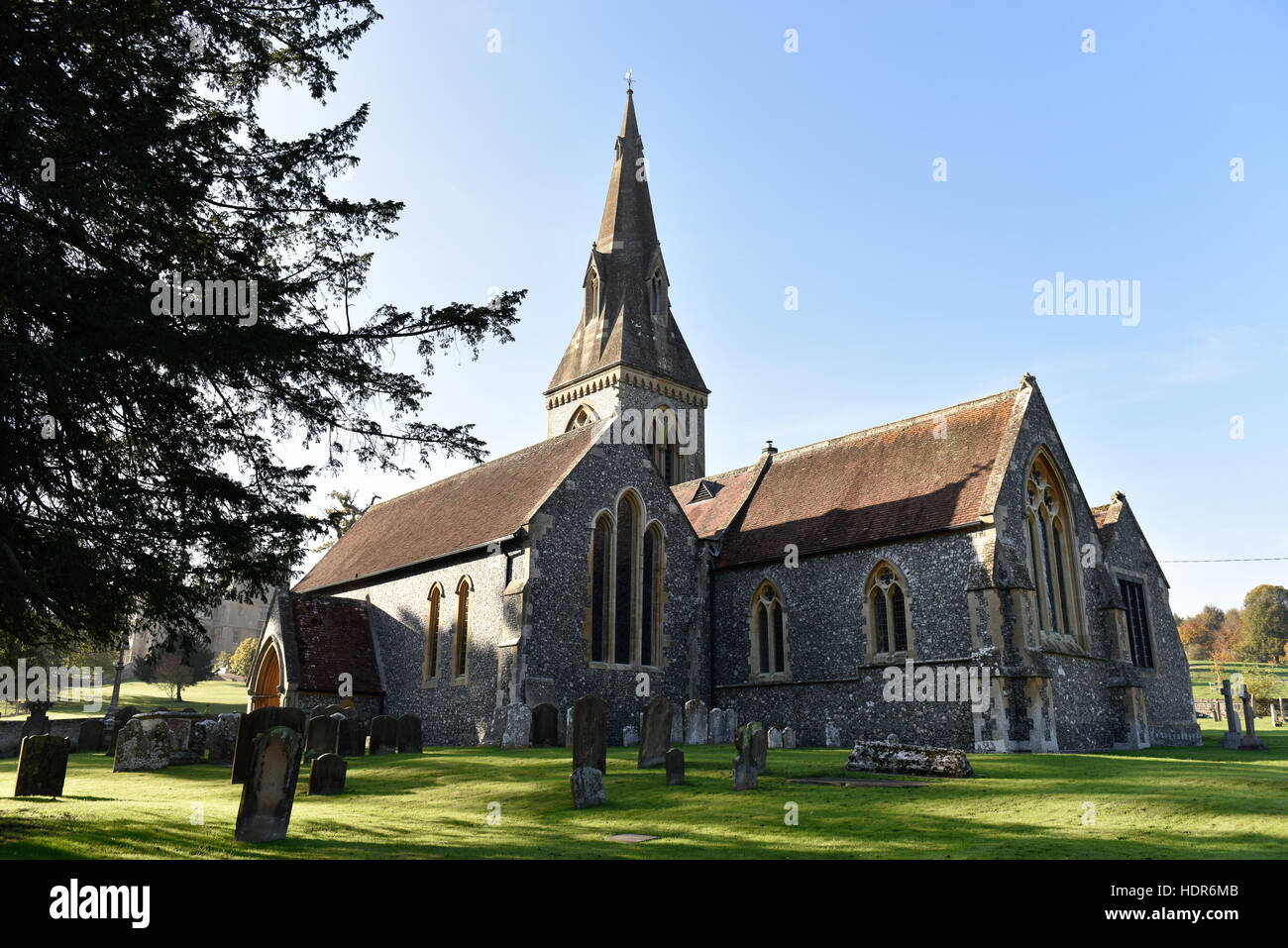 St Mark's Church, Englefield, Berkshire which is to be the wedding ...