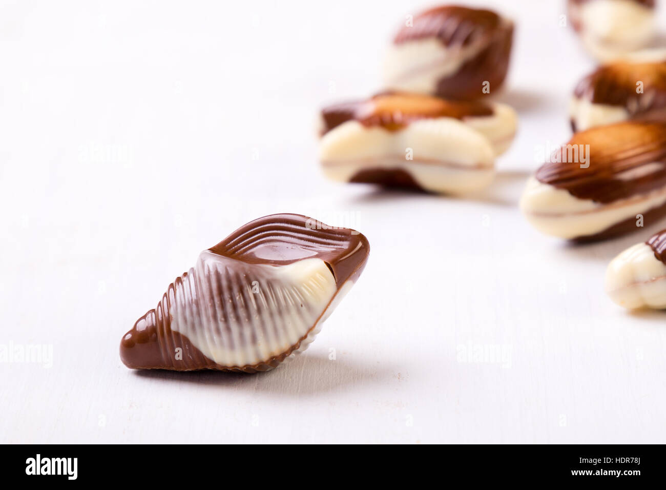 Seashell pralines hi-res stock photography and images - Alamy