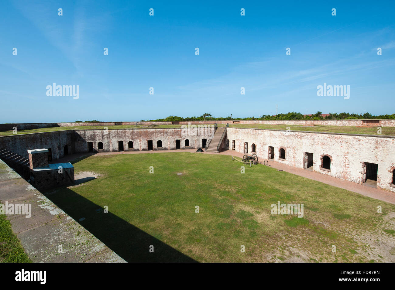 Fort Macon State Park, Atlantic Beach, North Carolina, USA Stock Photo ...