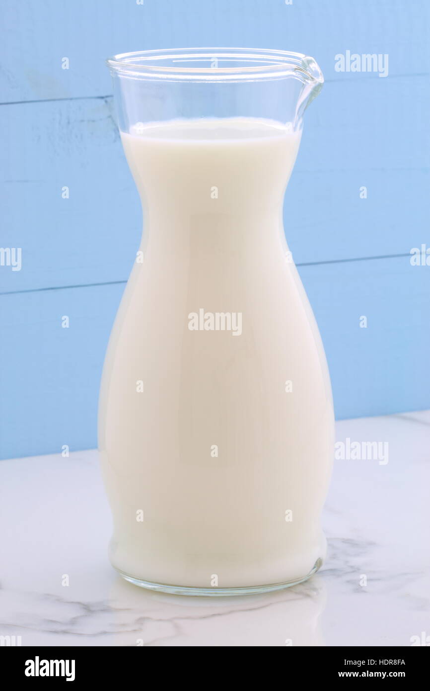 Delicious fresh milk, one of the primary sources of nutrition on ...